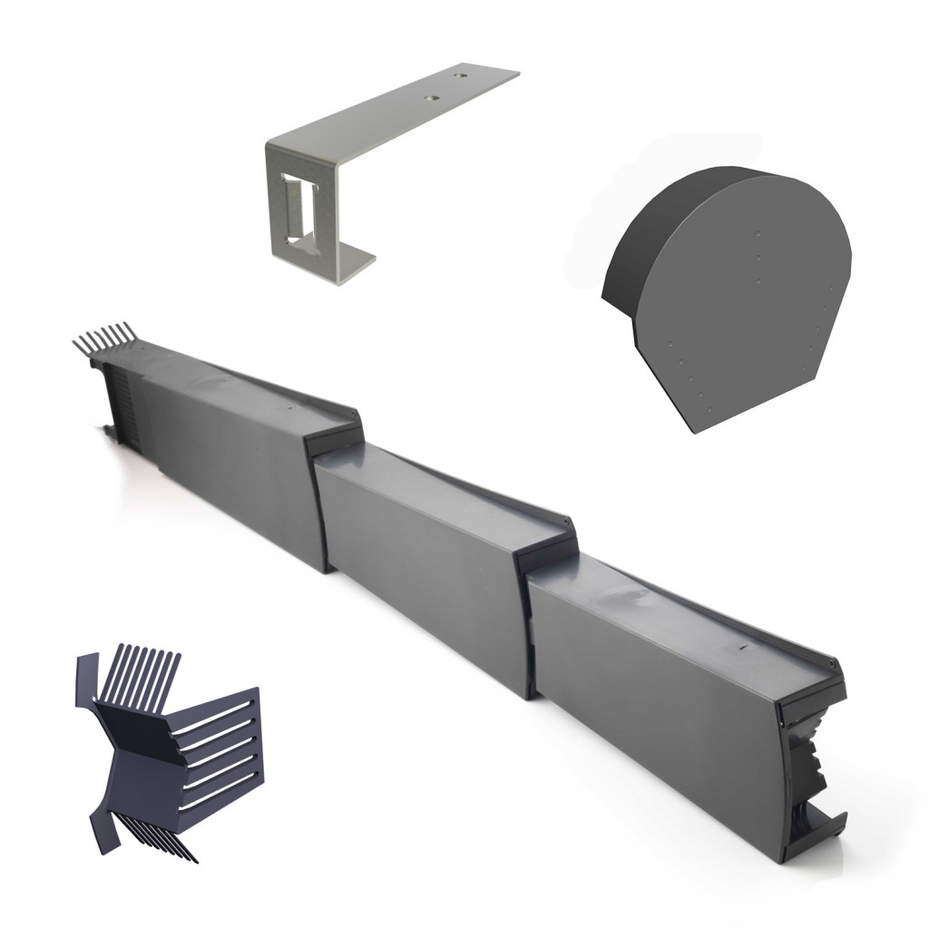 Protect Dry Verge Kit for Tiles - Grey